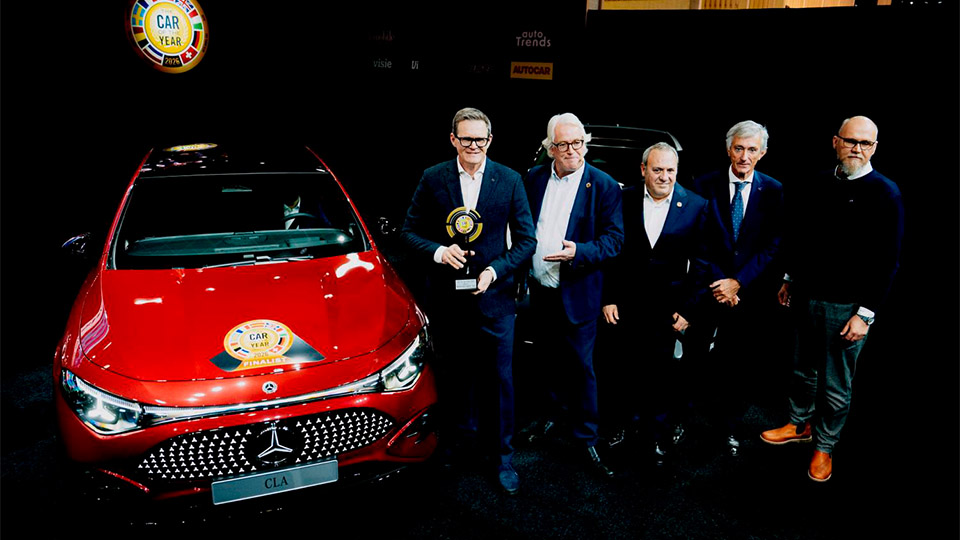 Car of the Year 2026: el Mercedes-Benz CLA Triunfa en el Salón de ...