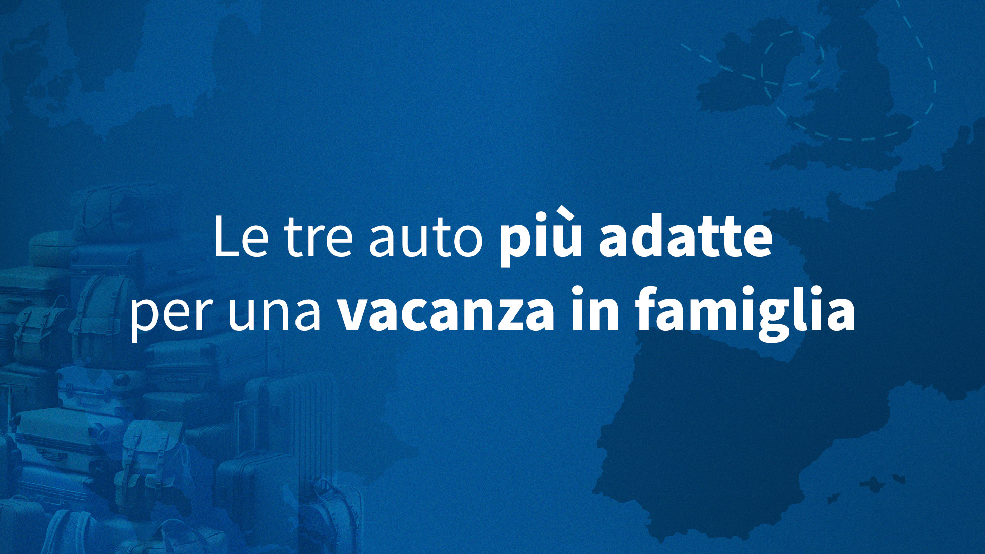 Le tre auto più adatte per una vacanza in famiglia - DriveK